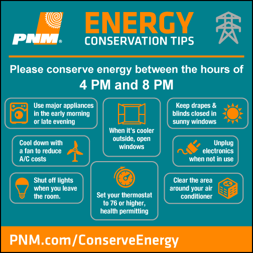 Help conserve energy - pnmprod - pnm.com