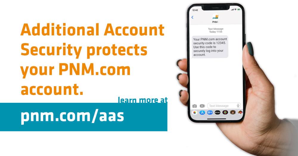 Additional Account Security - pnmprod - pnm.com